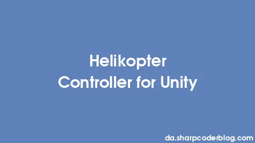 Helikopter Controller for Unity - Thumbnail