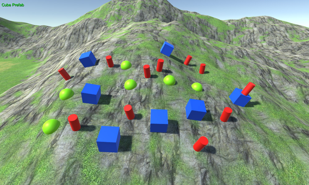 Unity 3D Skab objektpræfabrikkerne med et museklik
