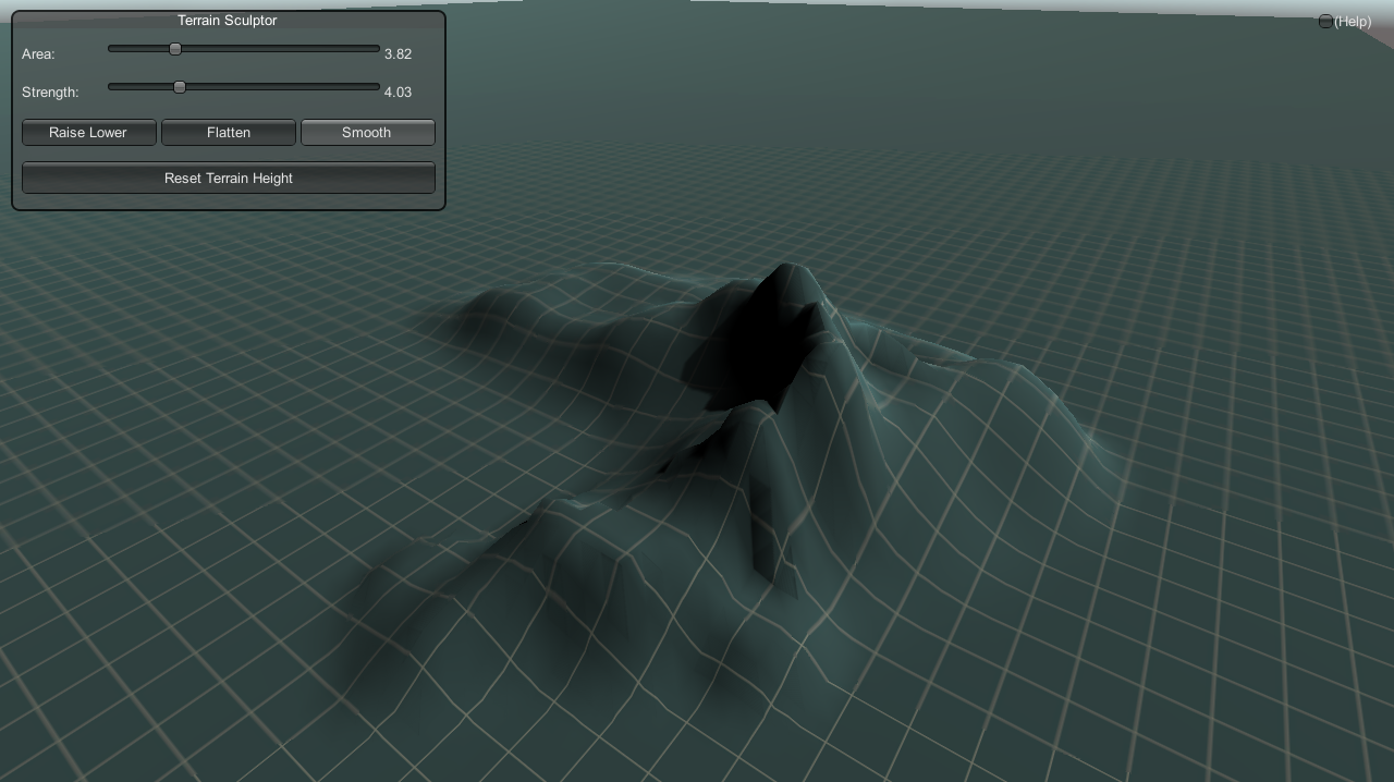 Runtime Terrain editor i Unity