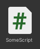 Noget script